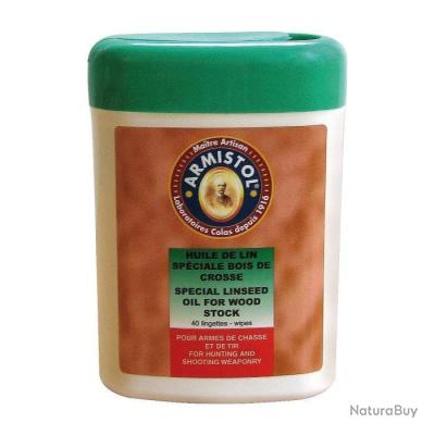 Lingette huile pour bois de crosse Armistol flow pack - Par 35 - Produits entretien des bois ...