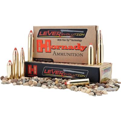 Cartouches HORNADY LEVERevolution cal. 30-30 win 160gr FTX - lot de 40 ...