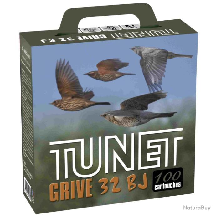Cartouches de chasse Tunet Grive Pack carton x100 Cal. 12 70 Par 10 ...