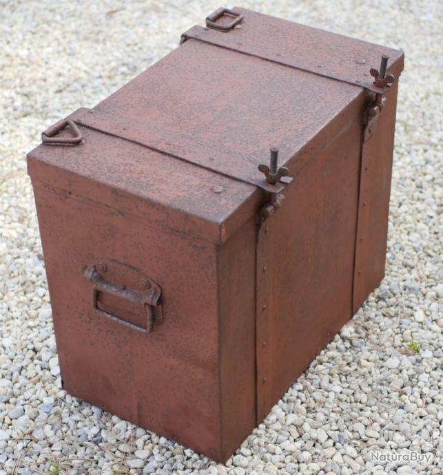 WEHRMACHT - caisson isotherme pour cuisine de campagne NORMANDIE 1944 ...