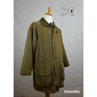 Manteau Chrysalis en tweed kaki- Taille L - Vestes et blousons de ...