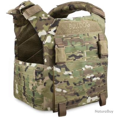 Gilet porte-plaques Bulldog Tactical Gear Kinetic mtc - Gilets pare ...