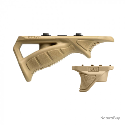 Poignée angulaire ergonomique et arrêt de pouce FAB Defense PTK-M COMBO Coyote - Poignées ...
