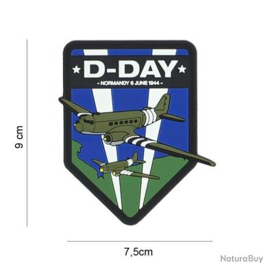 Patch 3D PVC D-Day C-47 shield - Insignes en tissu - Patchs (12714274)