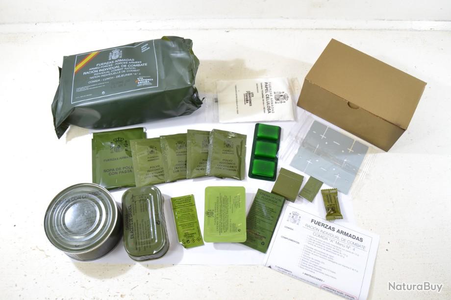 Ration de combat Armée Espagnole, Espagne. Dejeuner (1 repas). Surplus ...