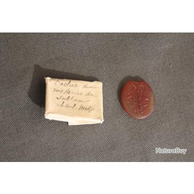 Le cachet du docteur du sultan Abdul Medjid (Abdülmecid) - Turquie ...