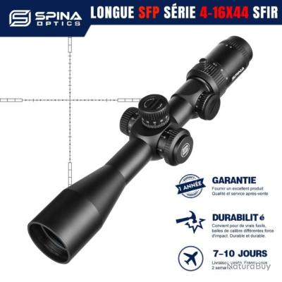 LONGUE SFP SERIES HD 4-16x44 SFIR -11mm high- - Lunettes de tir et ...
