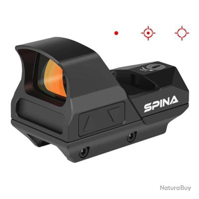 Spina Optics HD 3 Réflex Point rouge 2MOA- three point- - Points rouges de tir et tactique ...