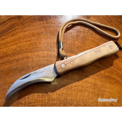 Couteau a champignon Léopard avec pinceau et cordon - Couteaux à ...