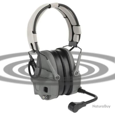 Casque de protection auditive anti-bruit GRIS LIVRAISON GRATUITE ...