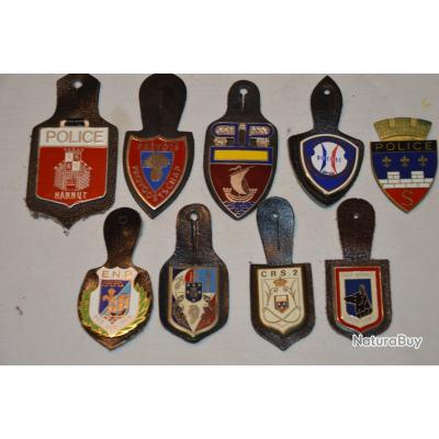 INSIGNES DIVERS DE POLICE-PREVÔTE-CRS-ECOLE DE POLICE-CONTRÔLE DE L ...