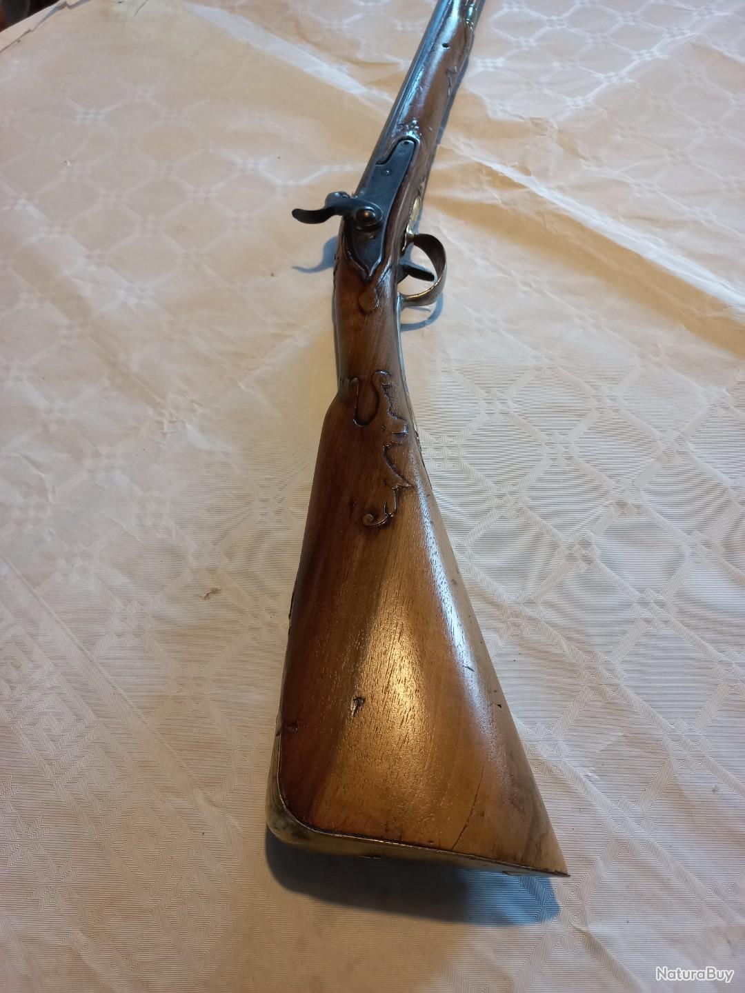 Fusil percution type trappeur - Fusils à percussion poudre noire (12759034)