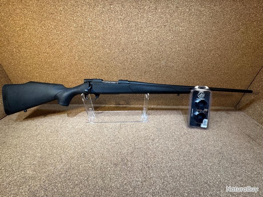 Carabine Weatherby Vanguard Synthétique noire calibre 308 Win filetée à 1 € sans prix de réserve ...