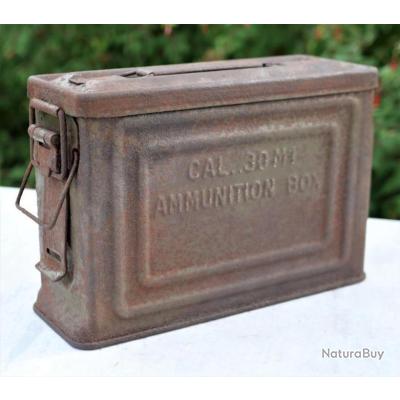 US ARMY caissette US M1 CANCO CAL 30M1 AMMUNITION BOX 1944 - NORMANDIE ...