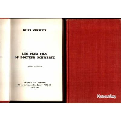 Les deux fils du docteur schwartz , de kurt gerwitz Gerfaut grand ...