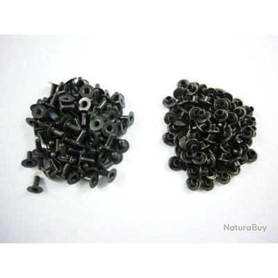 Rivets D8,3 L8 bronzés noir sangle bâche, Canvas Us Ww2 Jeep Willys ...