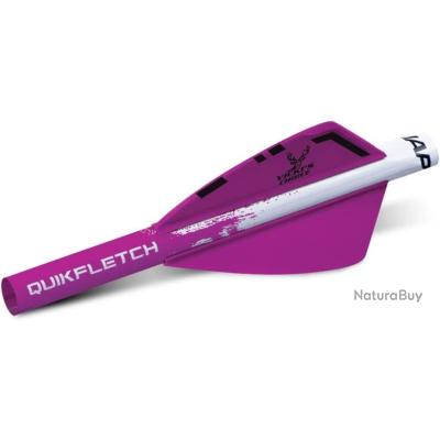 VANES NAP QUICK FLETCH HELLFIRE 2" PURPLE - Plumes (12801845)