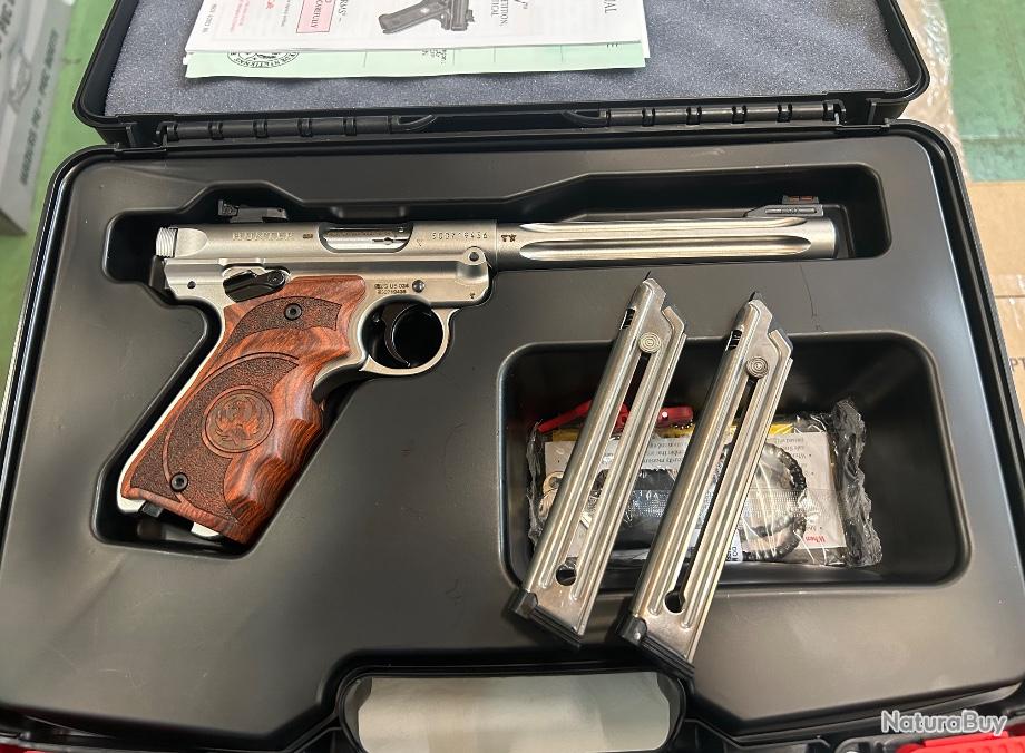 Pistolet Ruger Mark IV calibre 22LR - Pistolets de Catégorie B (12802396)