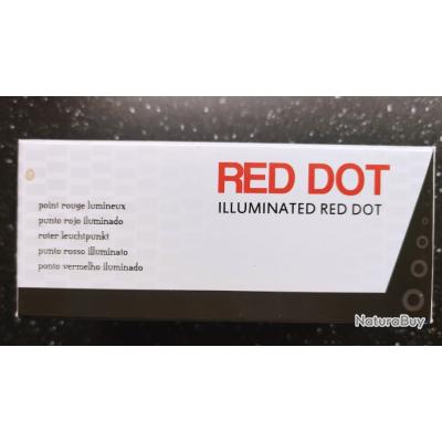 Viseur point rouge/vert - Points rouges de tir et tactique (12802413)