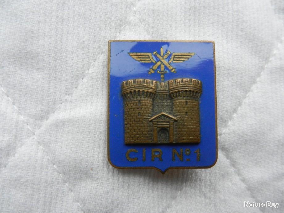 Ancien insigne militaire français CIR n°1 - centre d'instruction ...