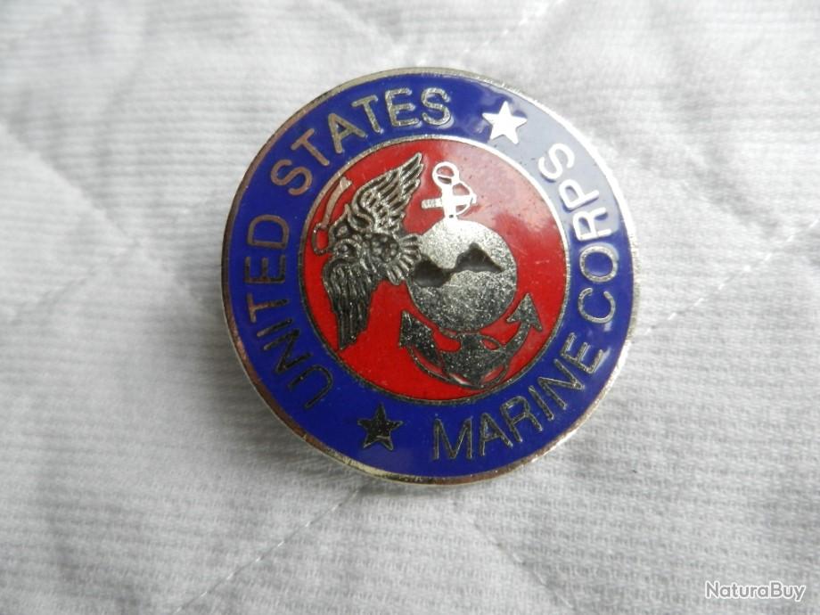 Insigne US américain United States Marine Corps - Insignes - Pucelles ...