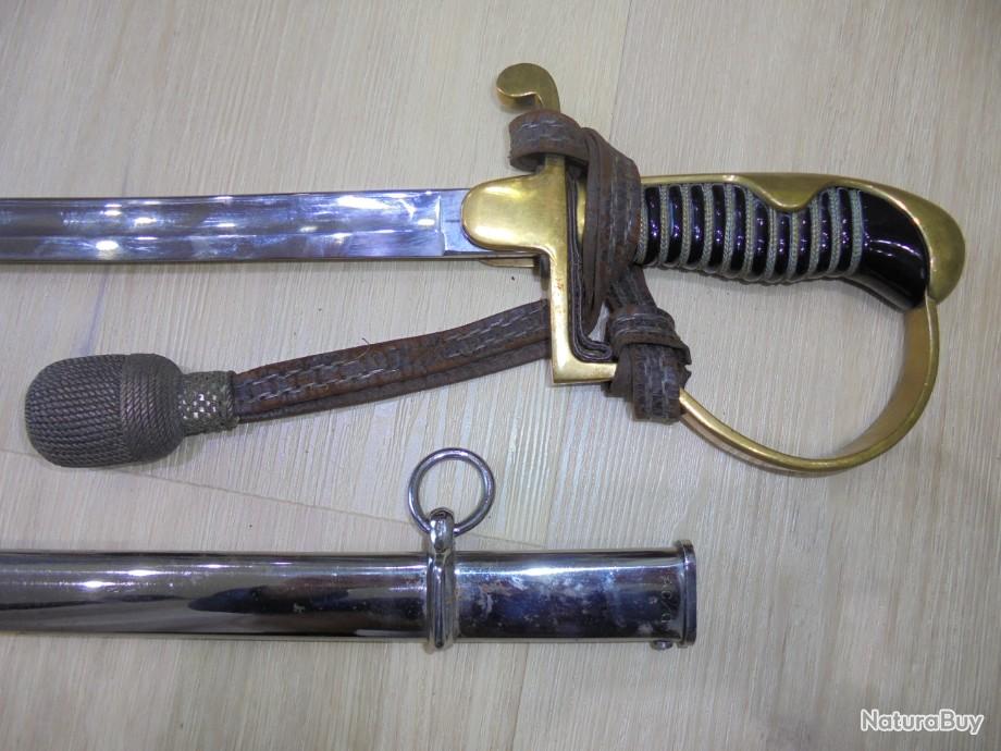 Rare sabre de la Reichswehr officier allemand Alexander Coppel Solingen Säbel Sword avec sa ...