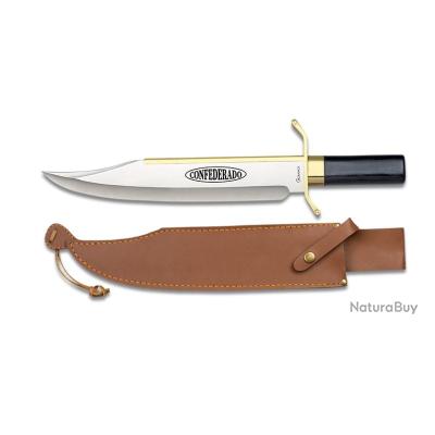 Bowie Knife : Edition Confédérée avec lame de 35cm - Couteaux droits et ...