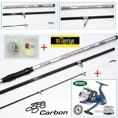 PACK MER PERFORMANCE SPEED SURF + MITCHELL BLUEWATER + NYLON FLUO ...