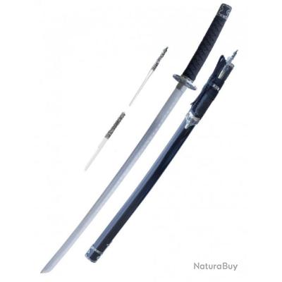 Katana avec couteaux cachés - Couteaux à ouverture assistée (12826325)