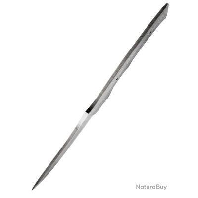 Couteau Damas, profil courbe, à personnaliser - Couteaux droits et fixes (12828156)