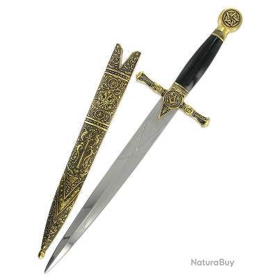 Dague maçonnique (symbole équerre, compas...) - Couteaux fantaisie et ...