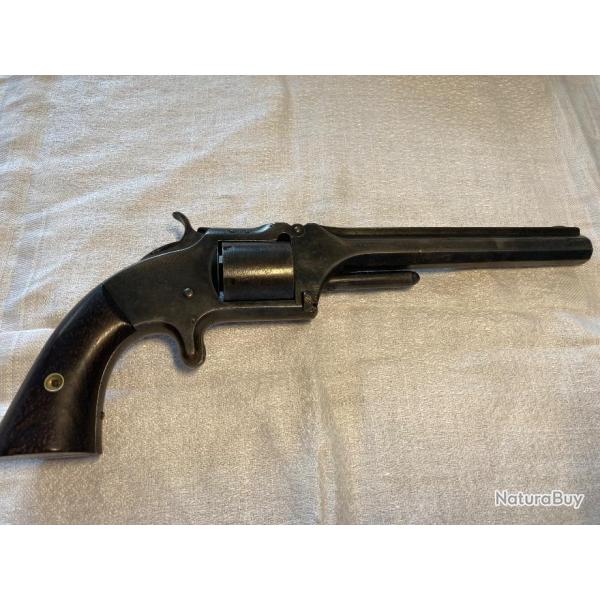 REVOLVER SMITH ET WESSON MODELE 2 OLD ARMY ENCHERE A 1 EURO pas de prix ...