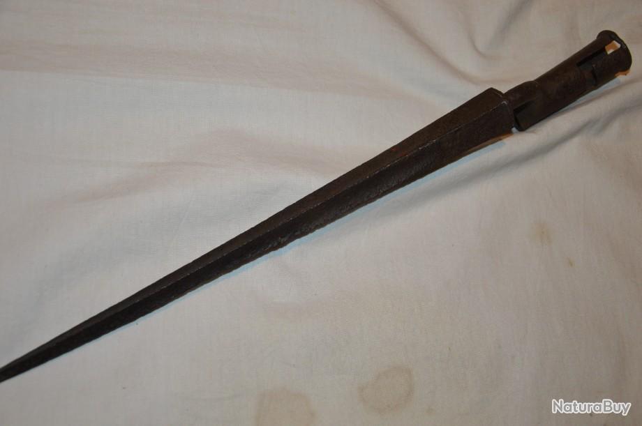 BAIONNETTE A DOUILLE ANGLAISE XVIII° SIECLE BROWN BESS-MODELE DITE DE ...