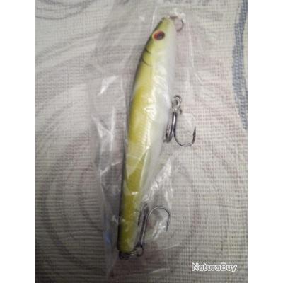 Leurre rigide pour carnassier, truite, perche Brochet, petits silures ...