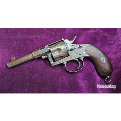 Reich Revolver, Model 1883, Erfurt 1894, mono-matricule, cal 10.6 mm ...
