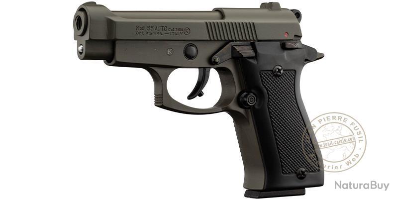 Pistolet alarme KIMAR Mod. 85 - Cal. 9mm PAK Vert kaki - Pistolets d ...