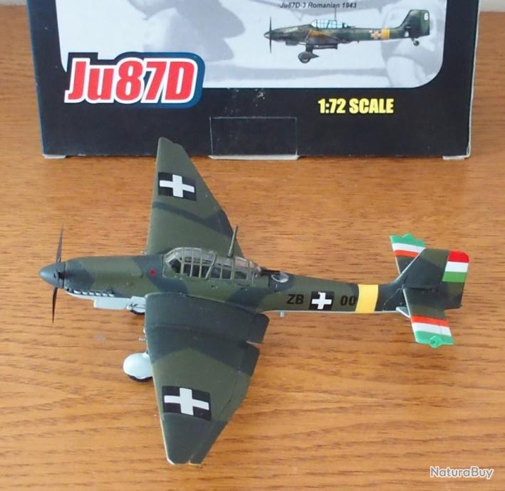 Avion de collection 1/72 : Junker 87D STUKA, Easy Model - Miniatures ...