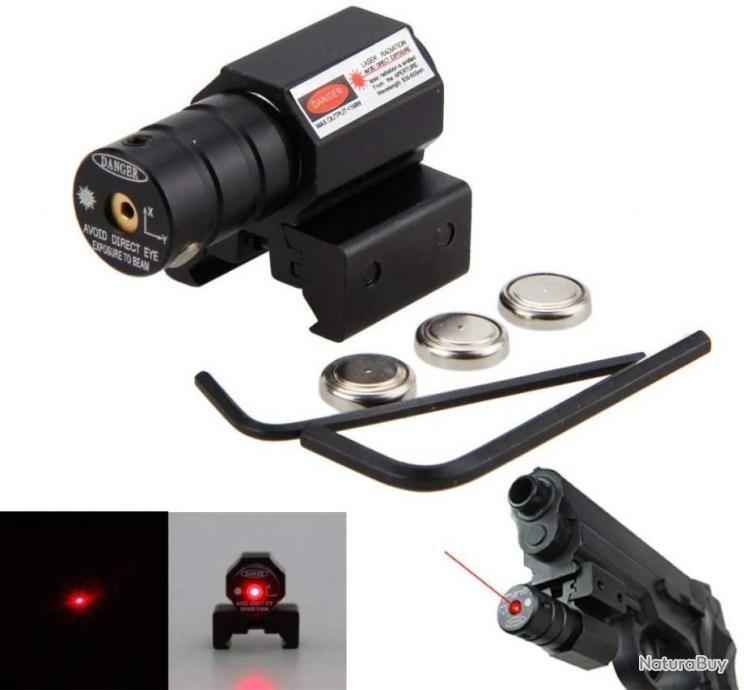 Point rouge (red) laser !!! - Lasers, pointeurs et lampes tactiques (12860123)