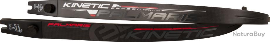 KINETIC - Branches New PALMARIS 3K Carbon/Foam 66" 22 # - Arcs de tir ...
