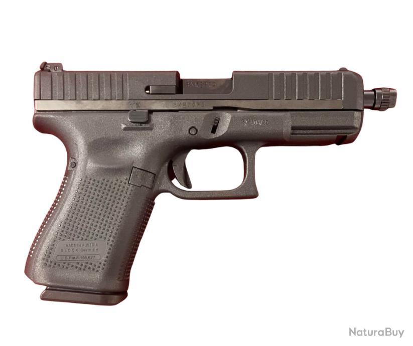 B - PISTOLET GLOCK 44 GEN 5 FILETE CAL 22LR - Pistolets de Catégorie B ...