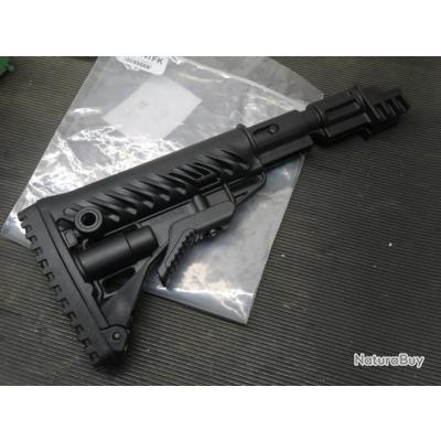 Crosse noire FAB Defense SBT-K47 FK avec amortisseur de recul pour AKM ...