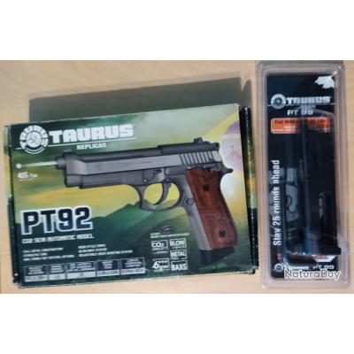 Gbb Taurus PT92 AF 6mm Cybergun airsoft - Pistolets (12864287)