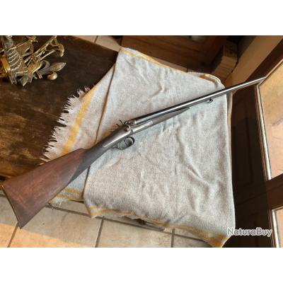 Fusil à chiens extérieurs, calibre 16 à percussion centrale St Etienne ...