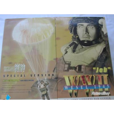 Figurine Dragon 1/6 US Army airborne bar gunner "Jeb" Wesel 1945 ...