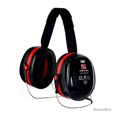 Casque anti-bruit 3M Peltor Optime III 35 dB (serre-nuque) - Noir ...