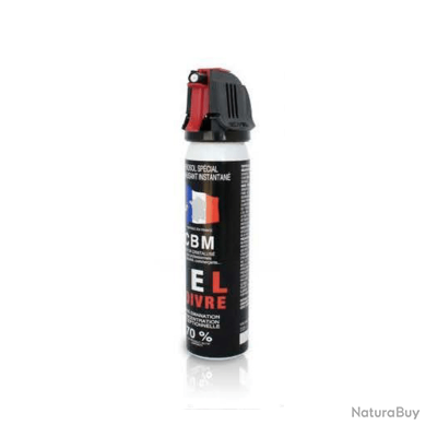 Gaz lacrymogène CBM Accusol 75ml - Autre / Capot Accusol / 75 ml ...