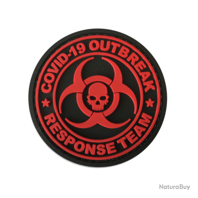 Patch Outbreak Response Team - Rouge - Ecussons - Patch Airsoft (12903263)