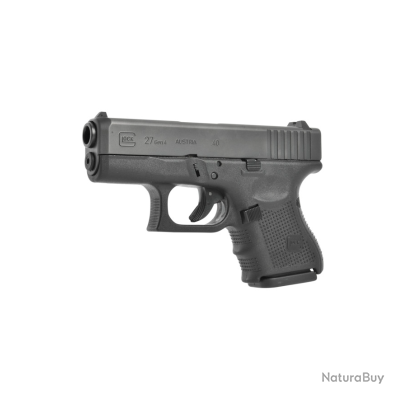 Pistolet Glock G27 Gen 4 cal. 40 - Noir / Subcompact - Pistolets de ...