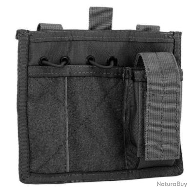 Poche Bulldog Tactical Gear Admin Panel - Noir - Pochettes et sacoches ...
