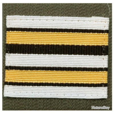 Poitrine Grade Ares Blanc - Lieutenant Colonel - Epaulettes - Grades ...